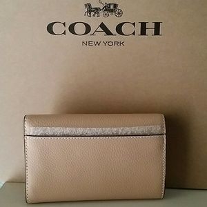 Coach | Bags | Coach Leather Envelope Wallet | Poshmark